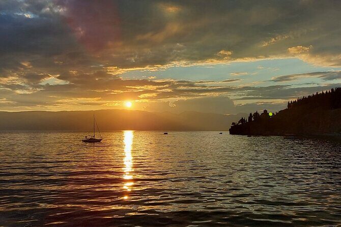 1.5 Hour Ohrid Lake Sunset Cruise - The Sum Up