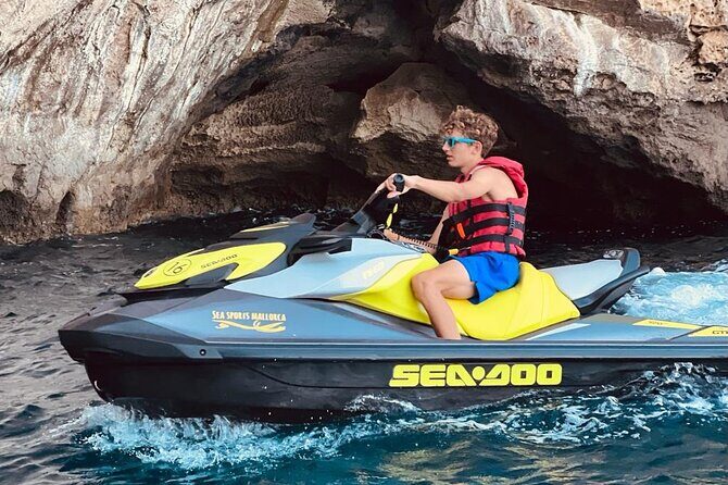 1 Hour Jet Ski Excursion to Cap Vermell from Mallorca - Key Points