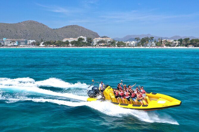 1 Hour of Adrenaline and Speedboat adventure in Alcúdia - An Authentic Mallorca Speedboat Experience