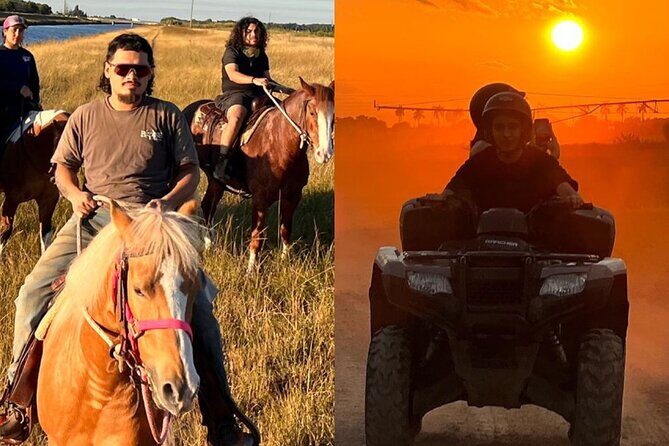 1 hour of ATV + 1 hour horse ride-- free videos and pictures - Key Points