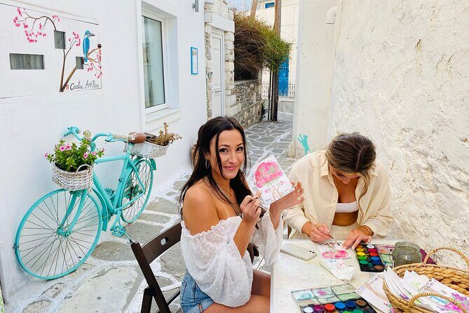 1 Hour Watercolor Workshop in Parikia Paros! - What to Expect from the Watercolor Workshop