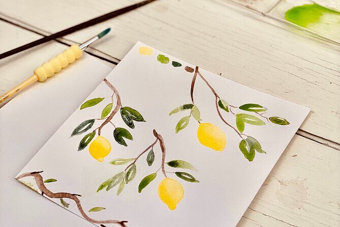 1 Hour Watercolor Workshop in Parikia Paros! - The Sum Up