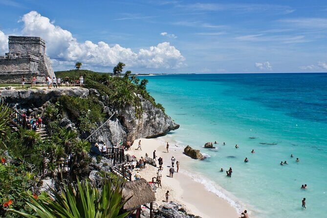 12 Hours Excursion in Tulum and Beach Paradise - Stop 1: Tulum — The Art and the View  