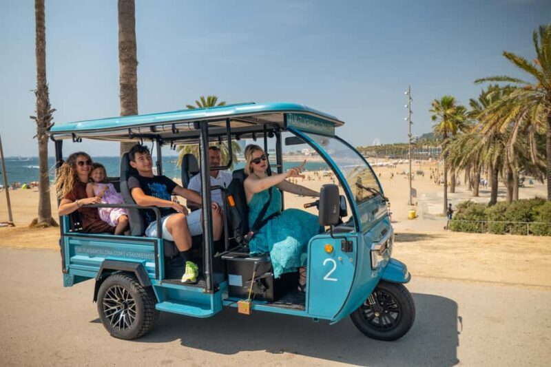 1,5-Hour Barcelona City & Beach Private Tuk-Tuk Tour - What Travelers Say