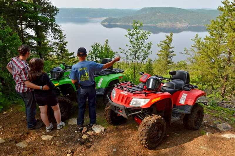 15 min. Tadoussac : Guided ATV tour excursion - Price and Value