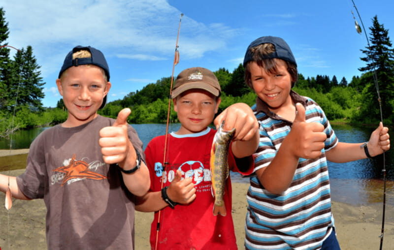 15 min. Tadoussac : Trout Fishing Experience - Key Points