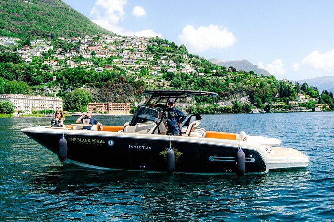 1H Luxury Cruise Como Lake Tender Yacht Invictus 9 Pax - Key Points