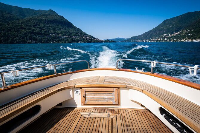 1H Private Cruise on a beautiful wooden speedboat on Lake Como - What to Expect During the Tour