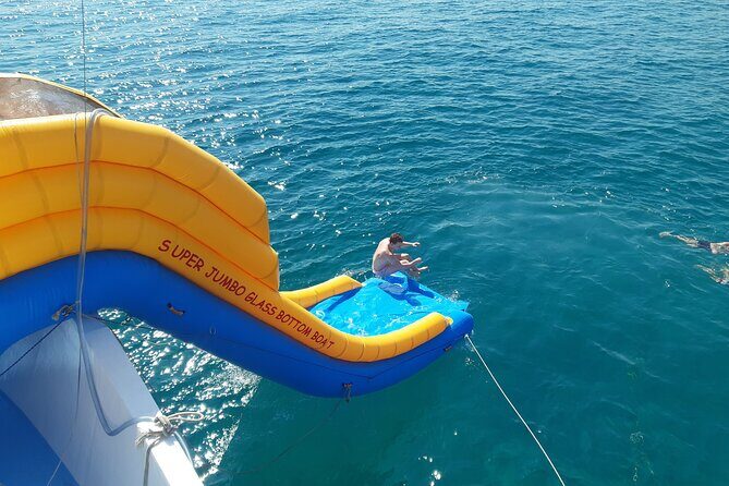 2.5 hour Glass Bottom Boat Trip, Snorkeling, Sliding and Fun - Who Will Love This Tour?