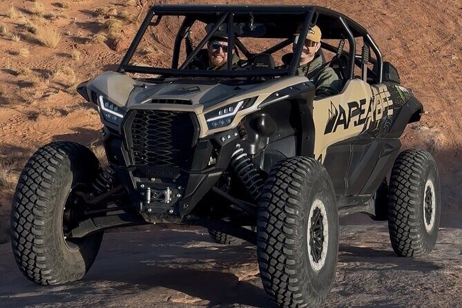 2.5 Hour Moab Hell's Revenge You Drive Off Road UTV Tour - What’s the Terrain Like?
