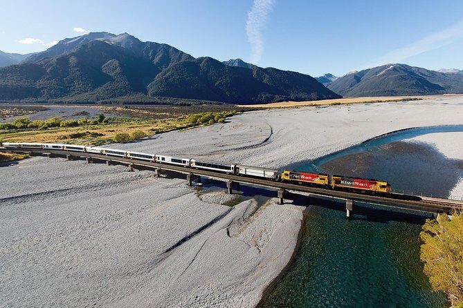 2 Day West Coast Glaciers and TranzAlpine Train: Queenstown to Christchurch - Key Points