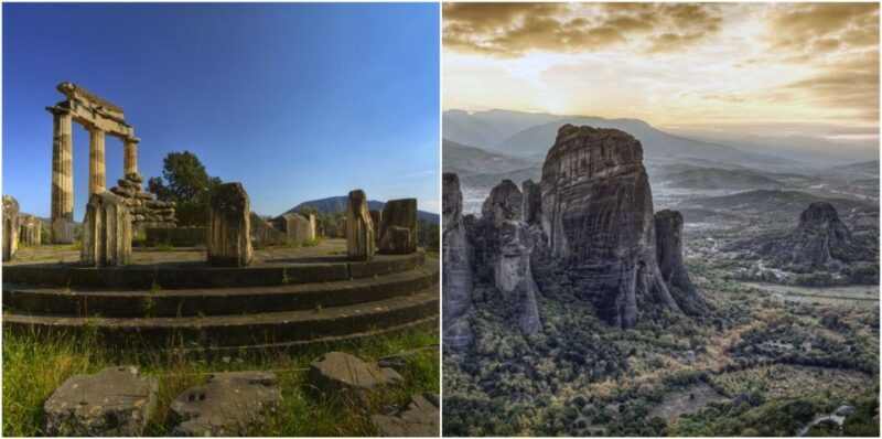 2 days Spanish guided tour in Delphi and Meteora - The Itinerary in Detail