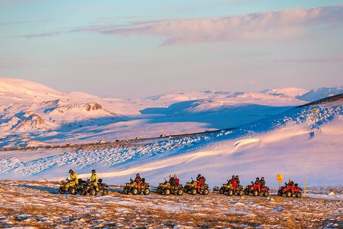 2-Hour ATV Riding Trip: Pickup from Reykjavik (2 persons per ATV) - Key Points