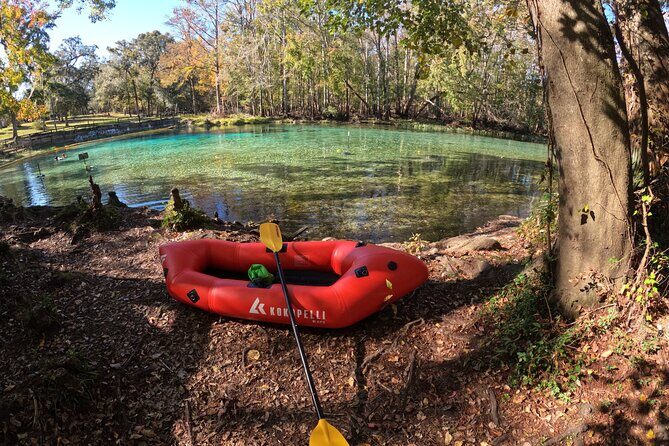 2 Hour Guided Clear Glass Bottom Kayak Tour Gilchrist Blue Spring - Pricing and Value