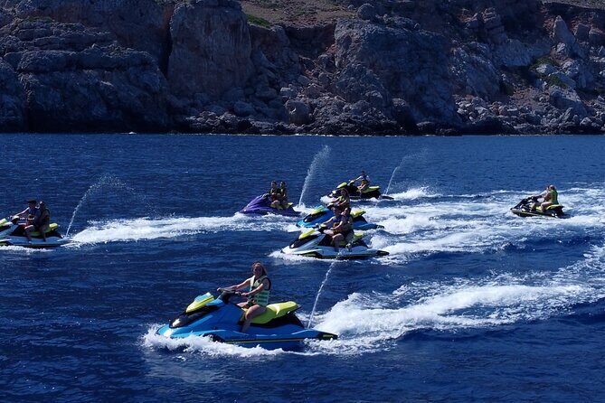 2-Hour Jet Ski Adventure to Balos - Water & Equipment
