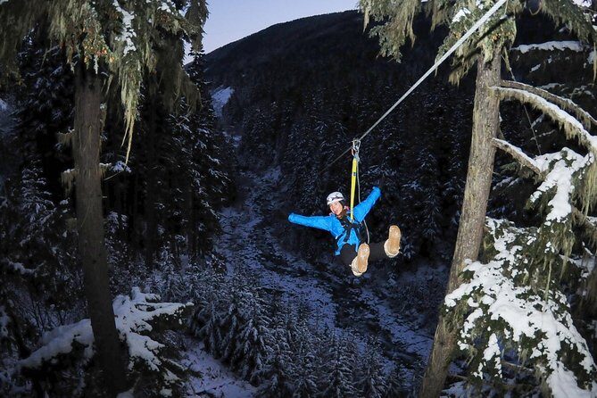 2 Hour Late Afternoon Winter Zipline Adventure - The itinerary: A detailed look