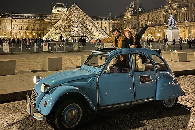 2-hour Private Night Ride in a Citroën 2CV in Paris - FAQ
