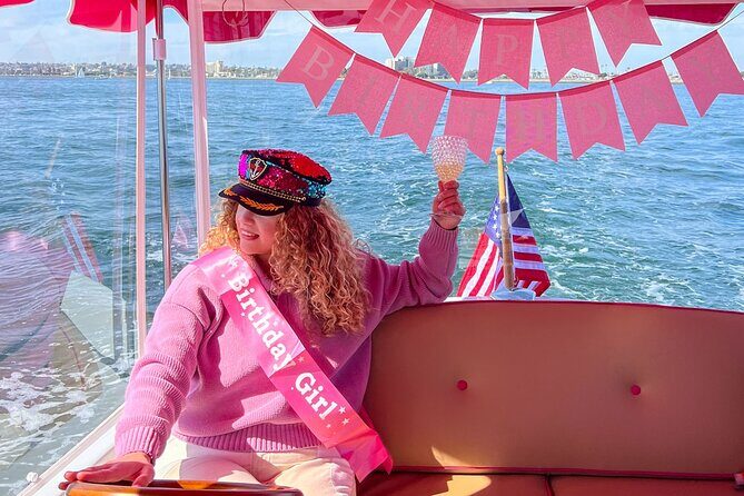2-Hour Private Pink Bachelorette Boat Cruise in San Diego Bay - Exploring the 2-Hour Pink Boat Harbor Tour