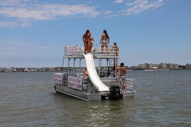 2-Hr Sunset Ultimate Party Pontoon Rental in Chincoteague Island - The Departure Experience