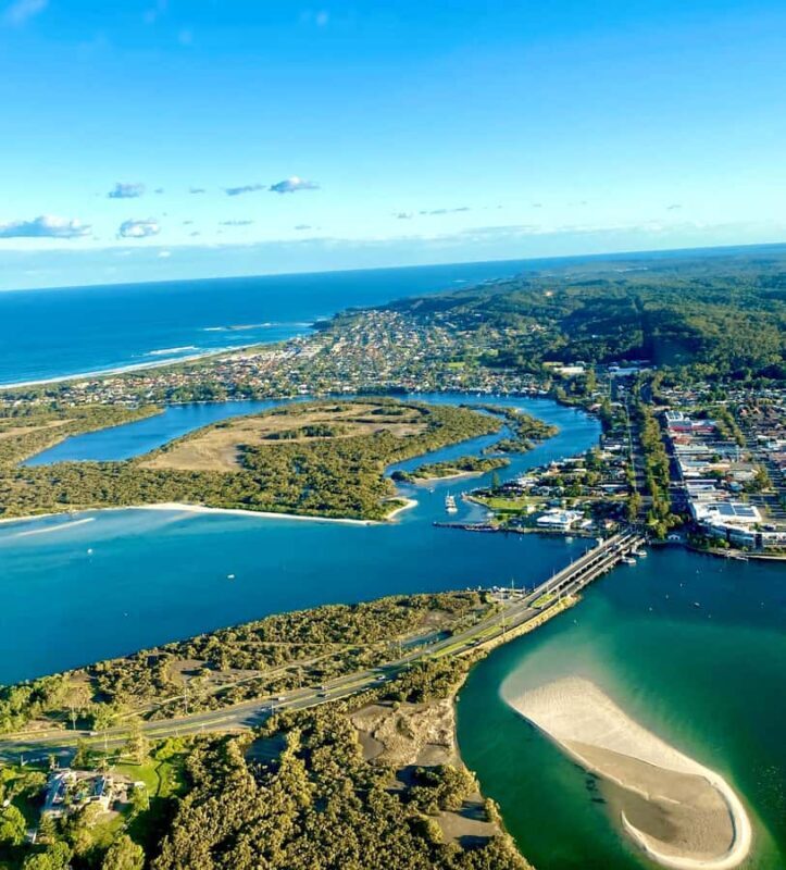 20 Minute Central Coast Helicopter Flight - Key Points