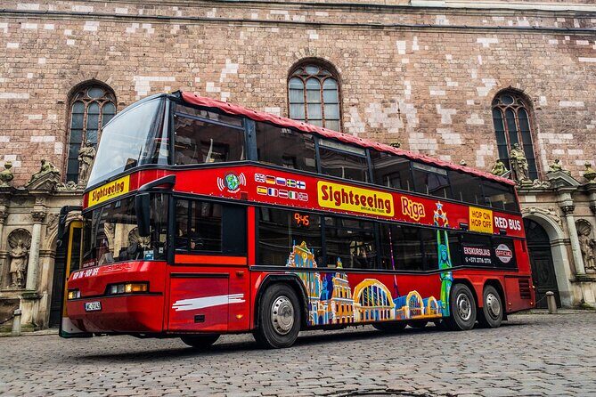 24h Riga Sightseeing Red Bus Grand Tour - What to Expect at Each Stop