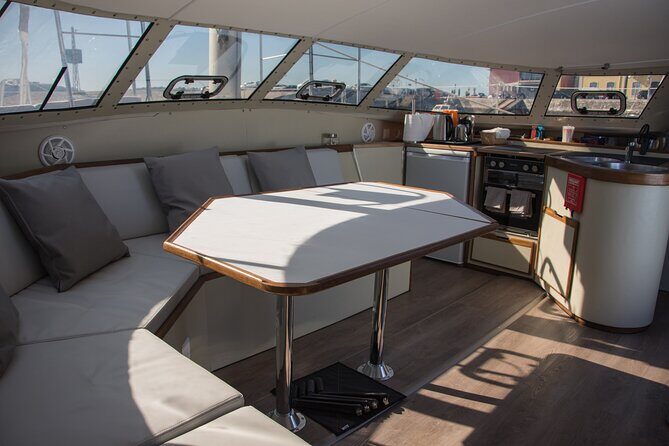 2H Tour on a Private Sailing Catamaran "Scarlett" up to 16 people - The Value for Money