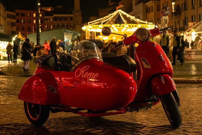 2h Xmas Lights Panoramic Vespa Sidecar Tour - FAQ