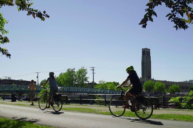 3 Hour Montreal City Bike Tour with Wine or Beer (AM & PM) - A Ride Through Montreal’s Best Neighborhoods and Hidden Gems