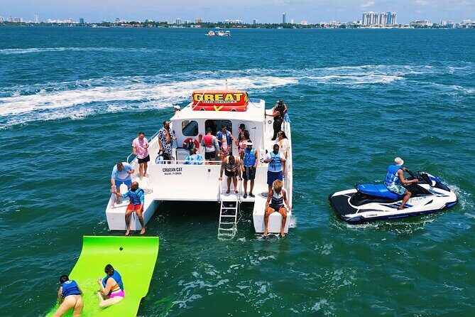 3 Hour Party Boat Jet ski Banana Tube and open bar in Miami - What Reviewers Say About This Tour