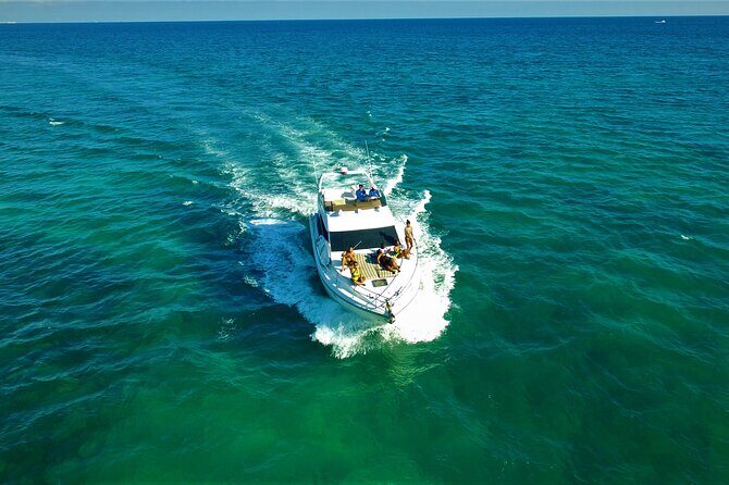 3 Hour Xpu-Ha - 47' Azimut, Tulum, Playa del Carmen, Riviera Maya - The Itinerary: What You Can Expect