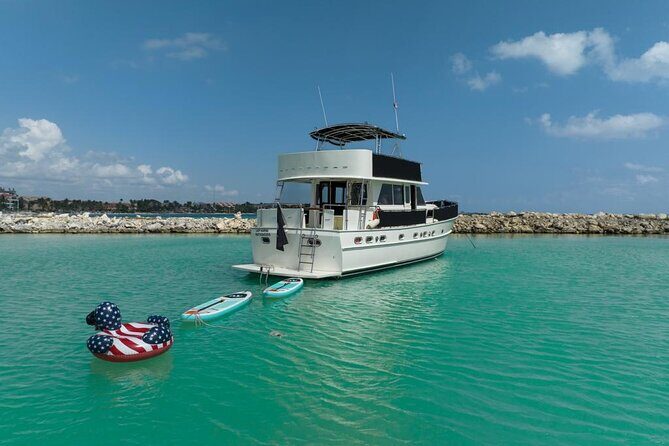 3 Hours - 53' Hatteras - Tulum, Playa Del Carmen, Riviera Maya - The Itinerary in Detail