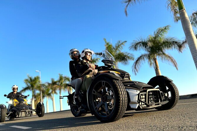 3 wheels motorcycle Coast Tour - Ryker - Gran Canaria Maspalomas - Key Points