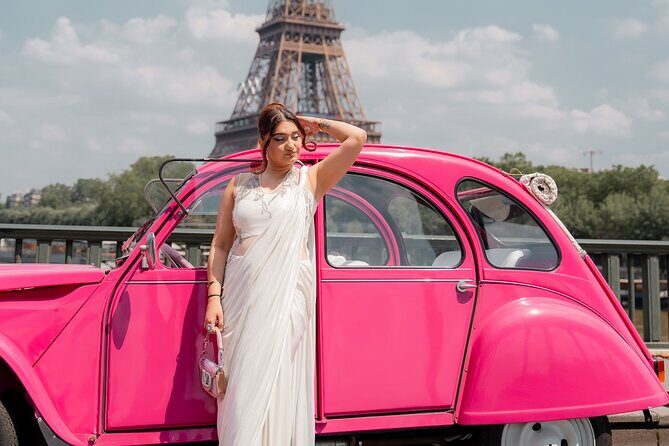 3H Champagne Tour Through Paris by Night in a Pink Citroën 2CV - An In-Depth Look at the Experience