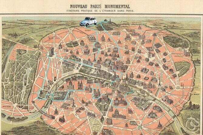 3H Grand Paris Tour in 2CV CITROEN - An In-Depth Look at the 3-Hour Grand Paris Tour