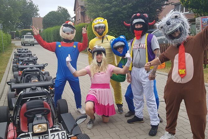 3h Kart Tour Hamburg und Umland Go-Kart Streetkart - The Route in Detail