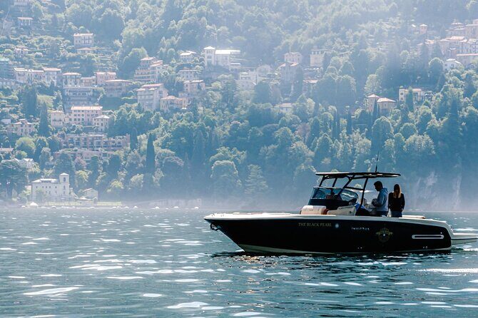 3H Private Cruise Lake Como Tender yacht Invictus 6 pax - Swimming and Relaxation at La Punta Spartivento