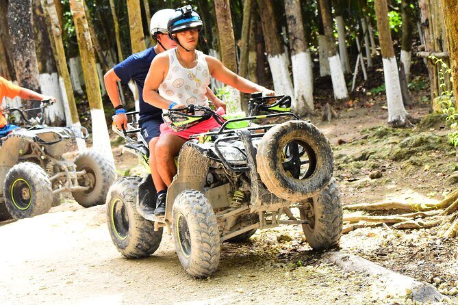 4 activities in 1 Horse Riding, ATV Shared, Cenote & Ziplines from Cancún - The Sum Up