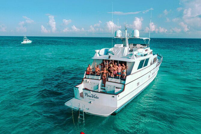 4 Hour - 80' Burger, Tulum, Playa del Carmen, Riviera Maya - An In-Depth Look at the 4-Hour Riviera Maya Yacht Tour