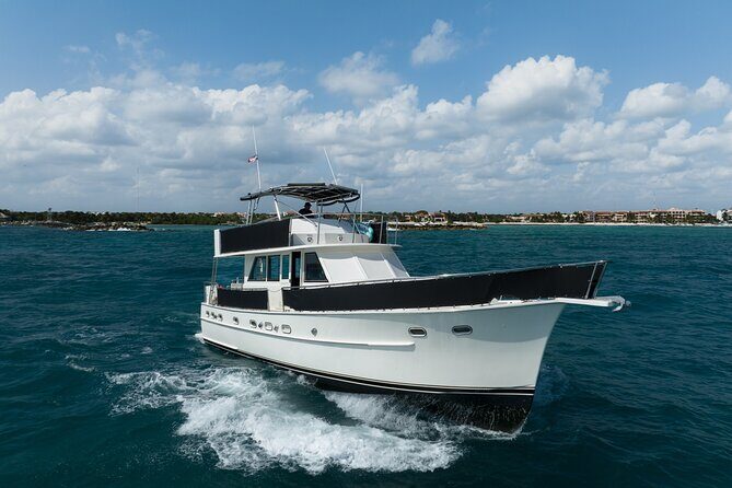 4 Hours - 53' Hatteras - Tulum, Playa Del Carmen, Riviera Maya - Detailed Breakdown of the Experience