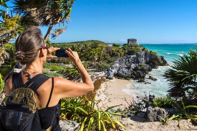 4 Places, 1 day: Tulum, Coba, Cenote & Playa del Carmen - Tulum Archaeological Site: A Coastal Mayan Wonder
