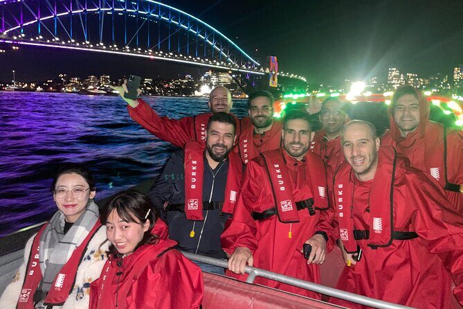 45-Minute Vivid Sydney Scenic Jet Boat Cruise Tour - The Sum Up
