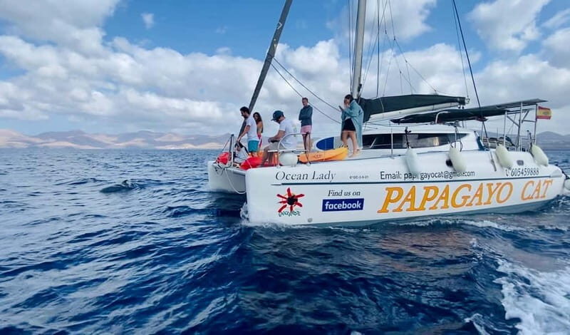 4h Shared Catamaran sailing to Papagayo Beaches (12pers max) - Discover Lanzarote’s Coast on a 4-Hour Shared Catamaran Tour