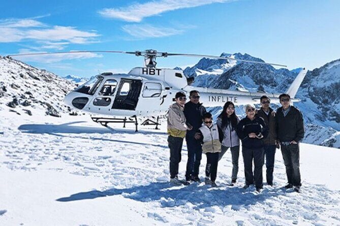 60 Minute - Grand Circle Tasman Glacier helicopter flight - Key Points  