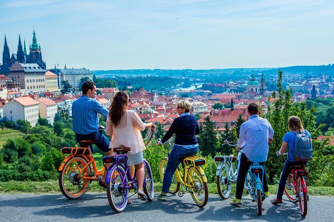 7 BEST VIEWS - PRAGUE eBIKE TOUR - Overview of the Prague eBike Tour