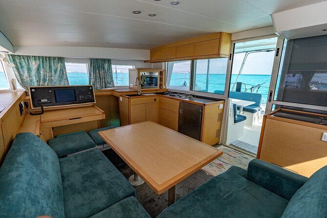 7hrs 42ft Luxury Catamaran Private Charter Cancun to Isla Mujeres - The Sum Up