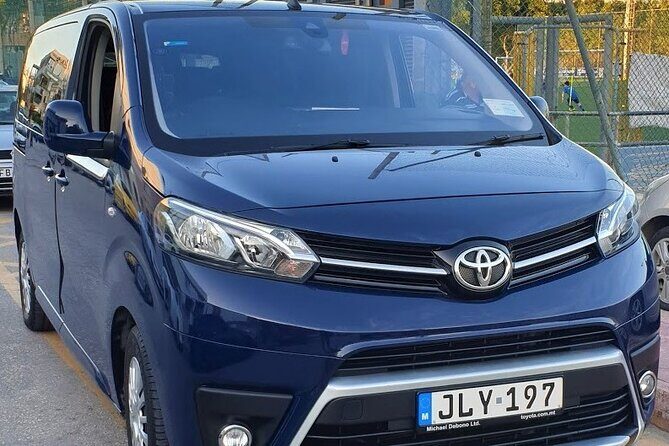 8 Seater Van - Malta International Airport to Hotel/Accommodation - Introduction
