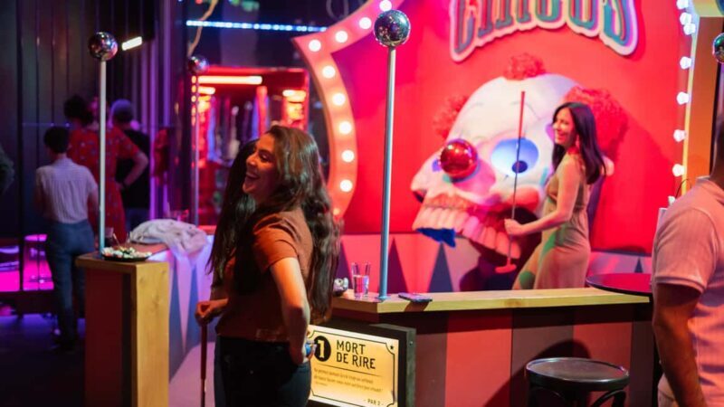 9-hole Crazy Golf in Bordeaux - Location and Setting  