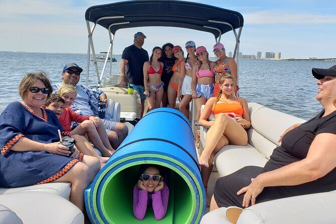 9Hour Pontoon Boat Rental in Navarre,FL Relax & Explore the Coast - A Closer Look at the 9-Hour Pontoon Boat Experience in Navarre