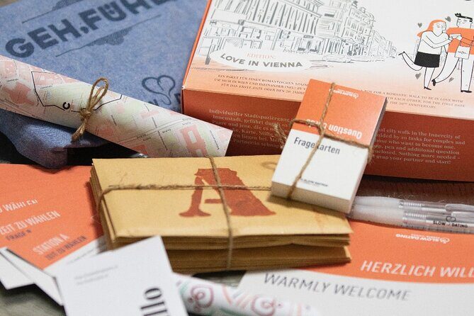 A box for a romantic walk in the city center of Vienna - Exploring the Itinerary