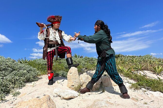 A Pirate's Adventure in Cozumel with Captain Draco - Authenticity and Guide Experience